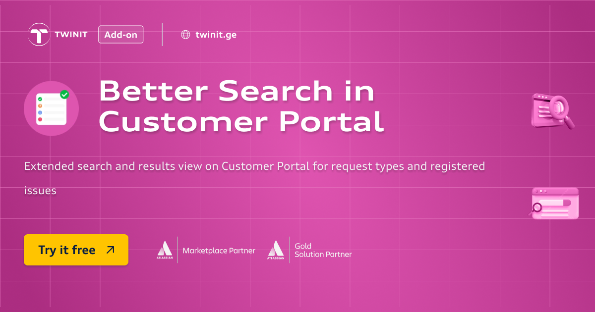 Better Search in Customer Portal | Twinit