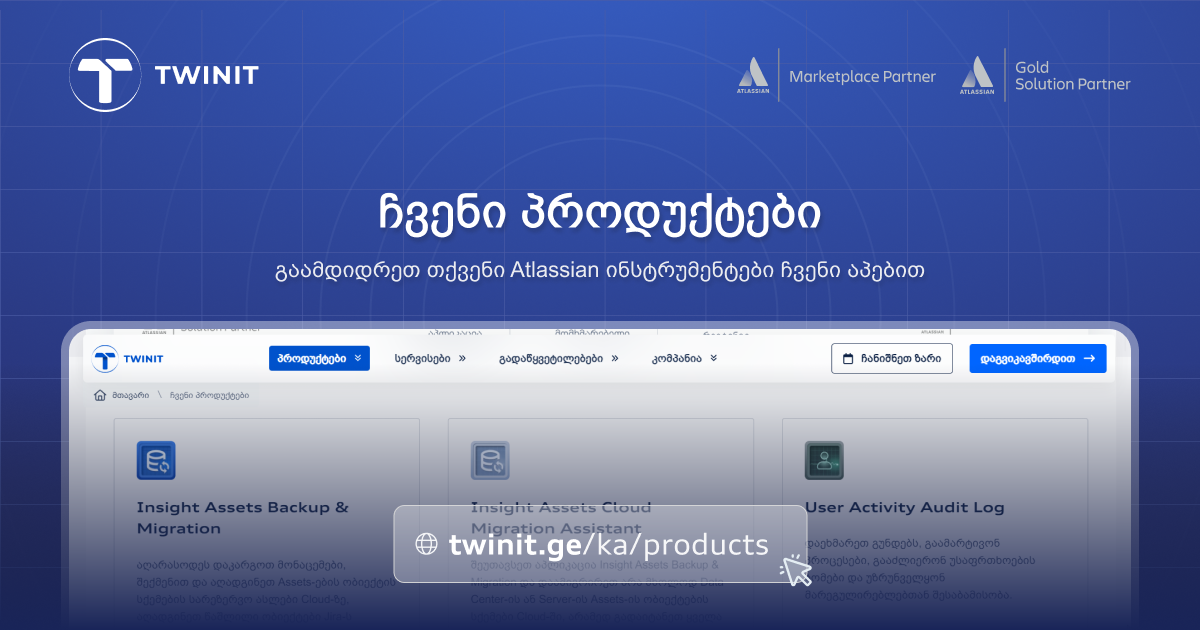 პროდუქტები | Twinit